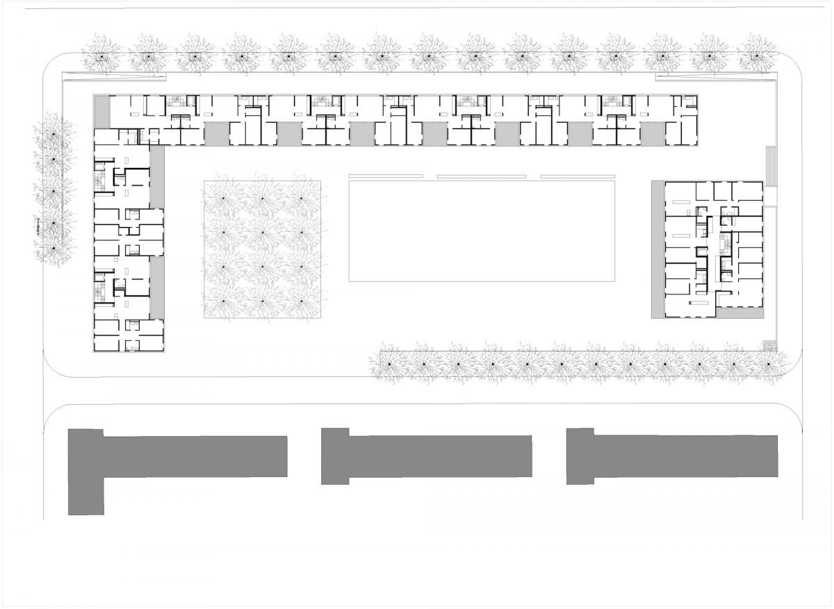 Wohnüberbauung Jasminweg architektick