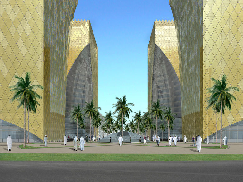 ITCC Towers Marks Barfield Architects