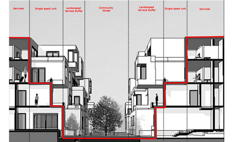 Brigade Courtyard Apartments CnT Architects