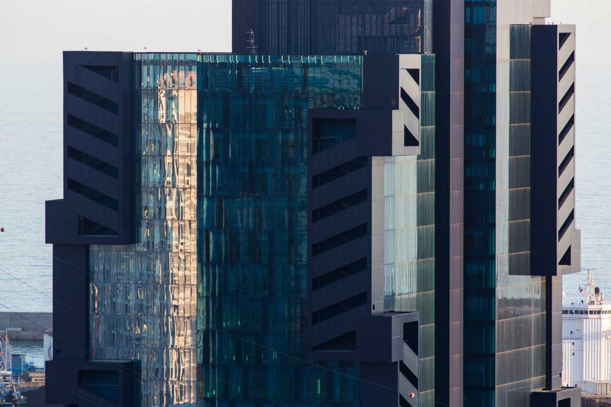 Three towers in San Benigno, MSC Headquarters Atelier(s) Alfonso Femia