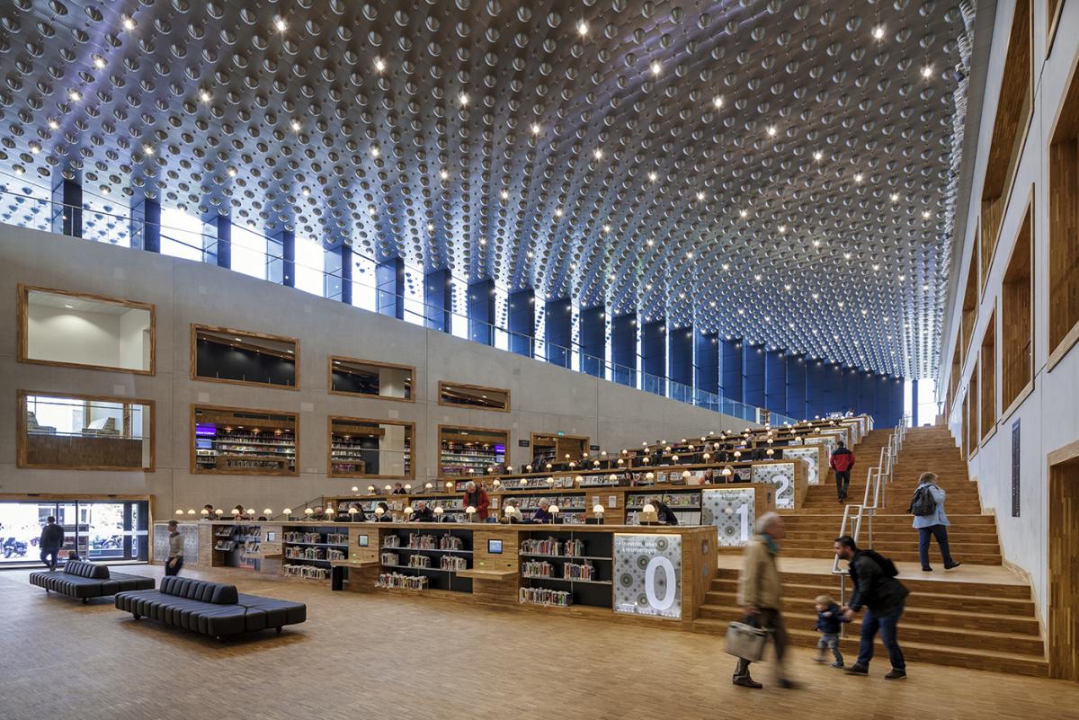 Eemhuis Cultural Center & Library Neutelings Riedijk Architects