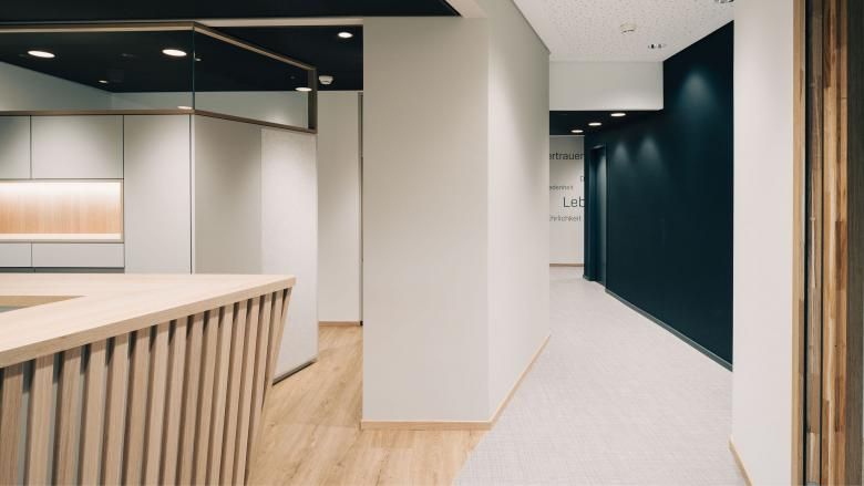 Umbau Arztpraxis Dr. Muggli Lindenhof atelier 10punkt3 ag