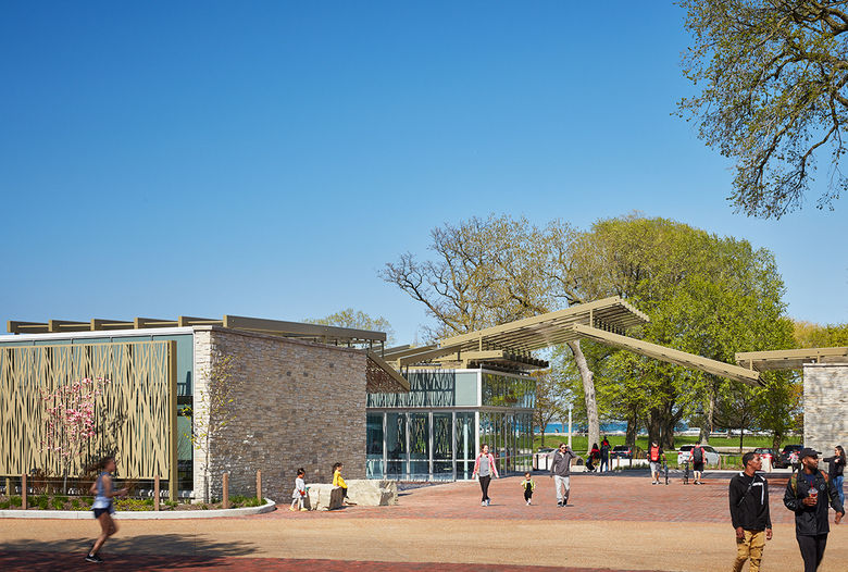 Lincoln Park Zoo, Searle Visitor Center Ross Barney Architects