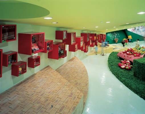 Dalki Theme Park and Shop Slade Architecture