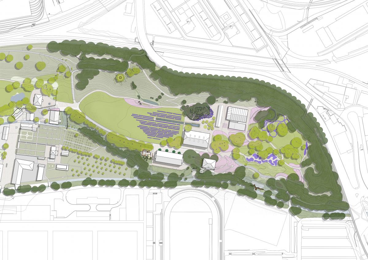 Merian Gärten in Vorder Brüglingen Fontana Landschaftsarchitektur