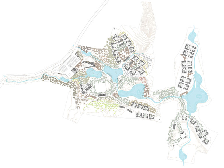 Hathigaon (Housing for Elephants and their Mahouts) RMA Architects