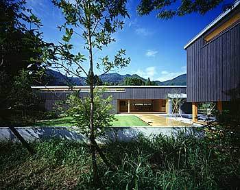House with Funnel Roof NKS2 architects