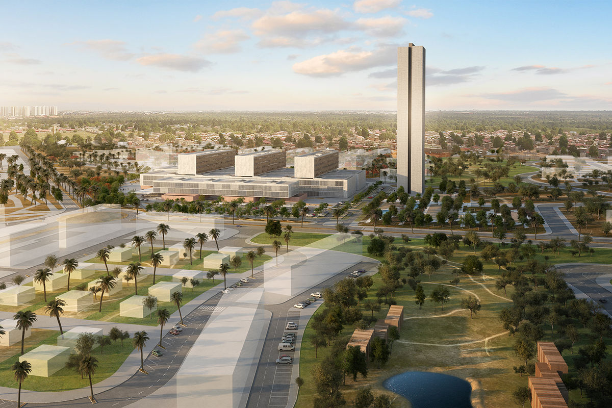 Luanda University Hospital Costa Lopes Arq