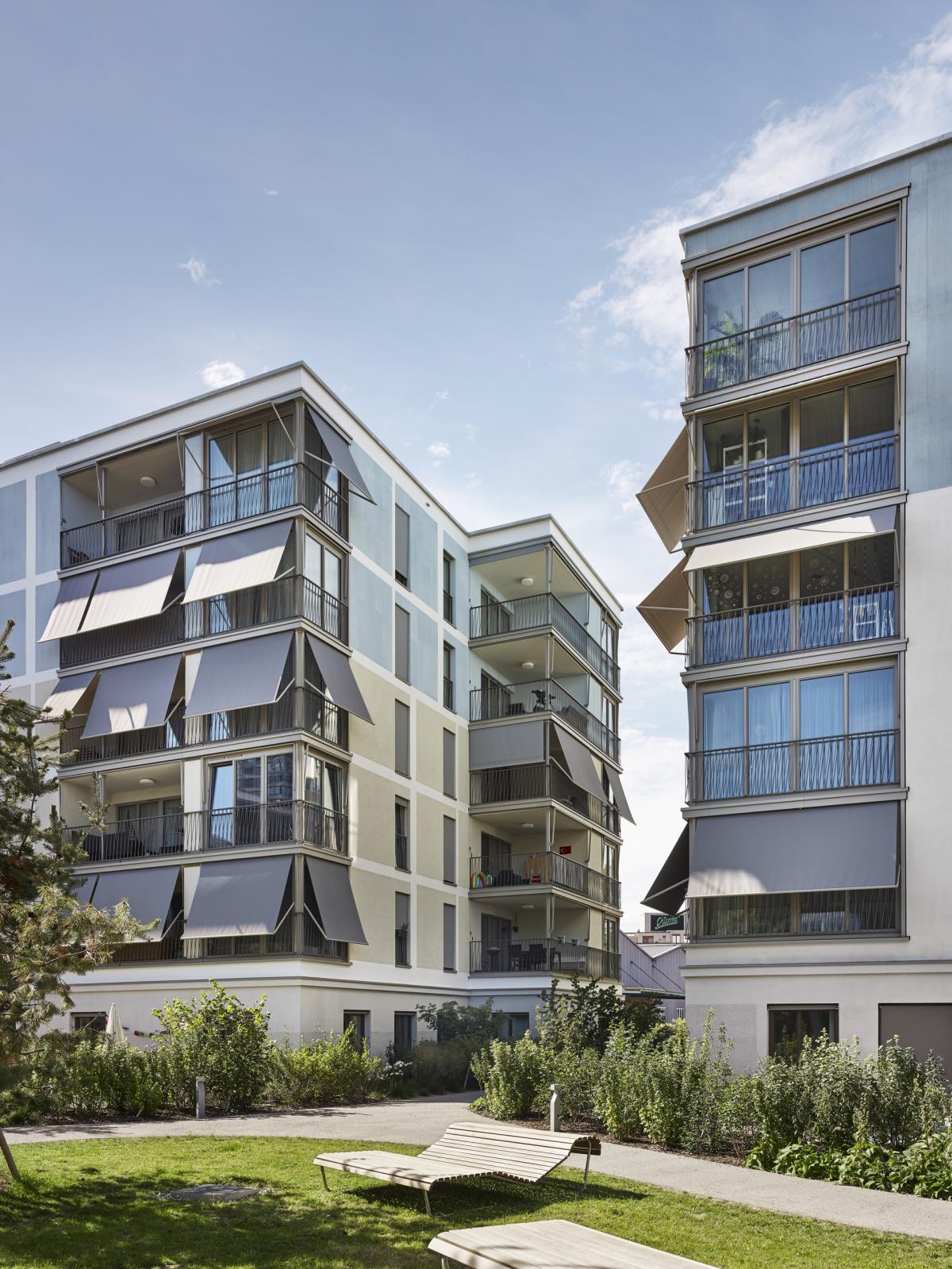 Wohnüberbauung Limmatfeld Duplex Architekten