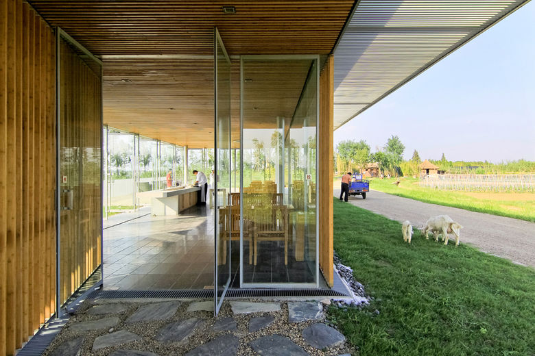 Eco-Farm Series - Harvest Pavilion Vector Architects