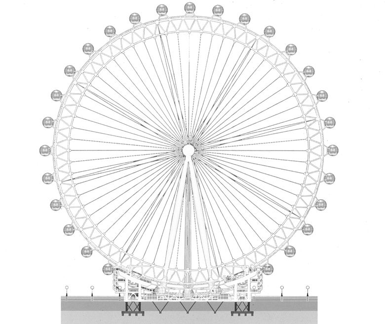 London Eye Marks Barfield Architects