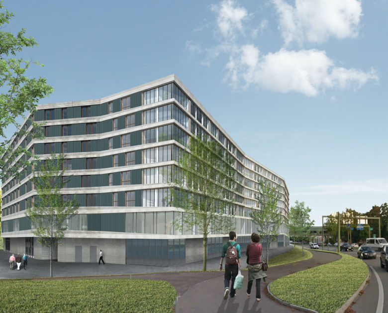 Complexe mixte Zwicky Areal LOCALARCHITECTURE