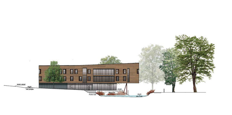 Internat des Lycée Alexandre Denis avantrace architektur szenografie