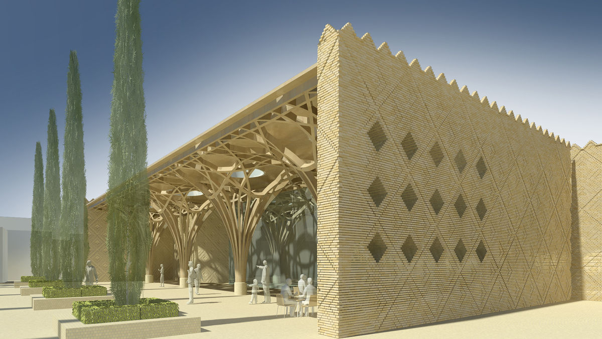 Cambridge Mosque Marks Barfield Architects
