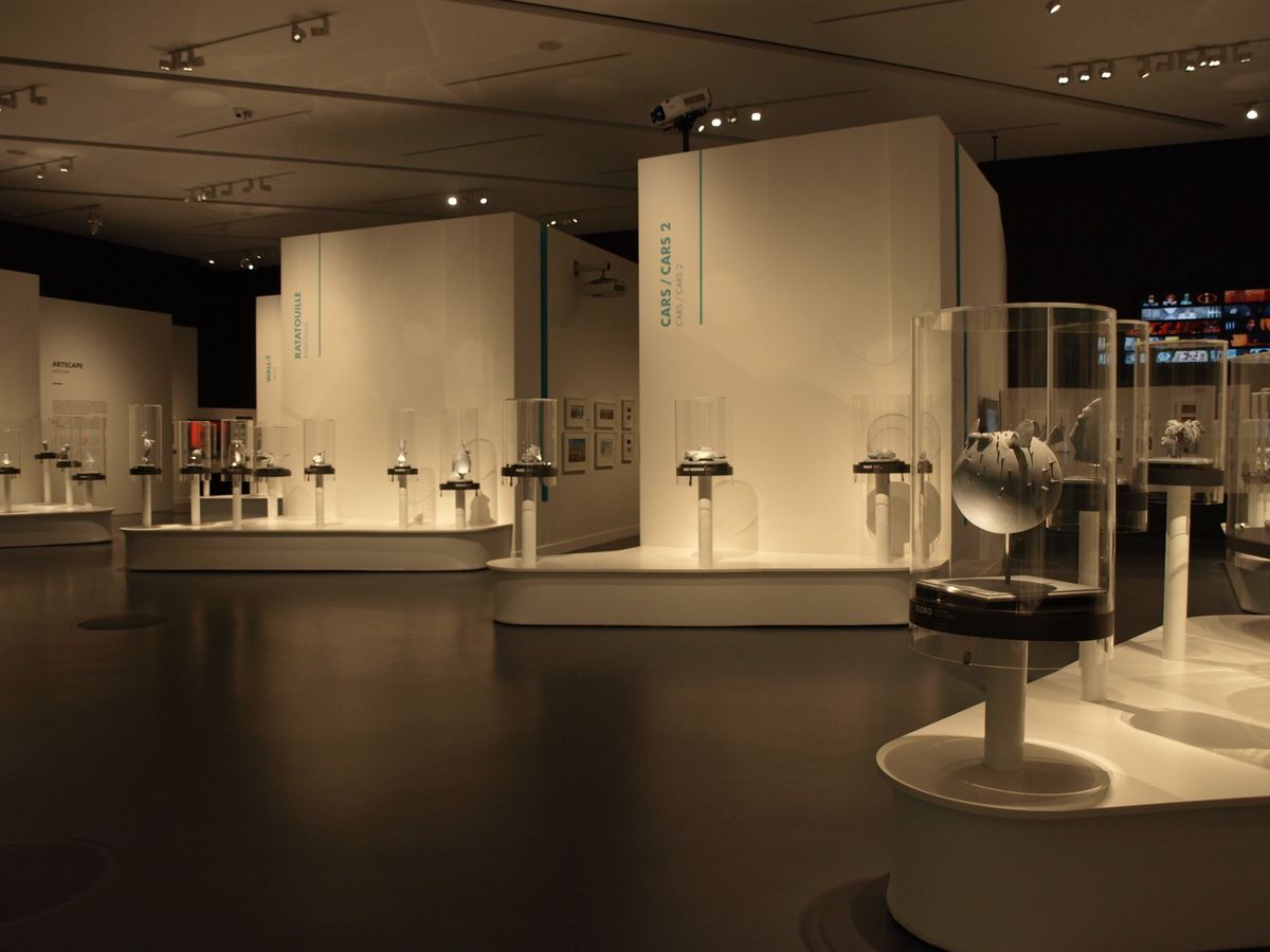 "PIXAR. 25 years of animation" exhibition BOPBAA Arquitectura