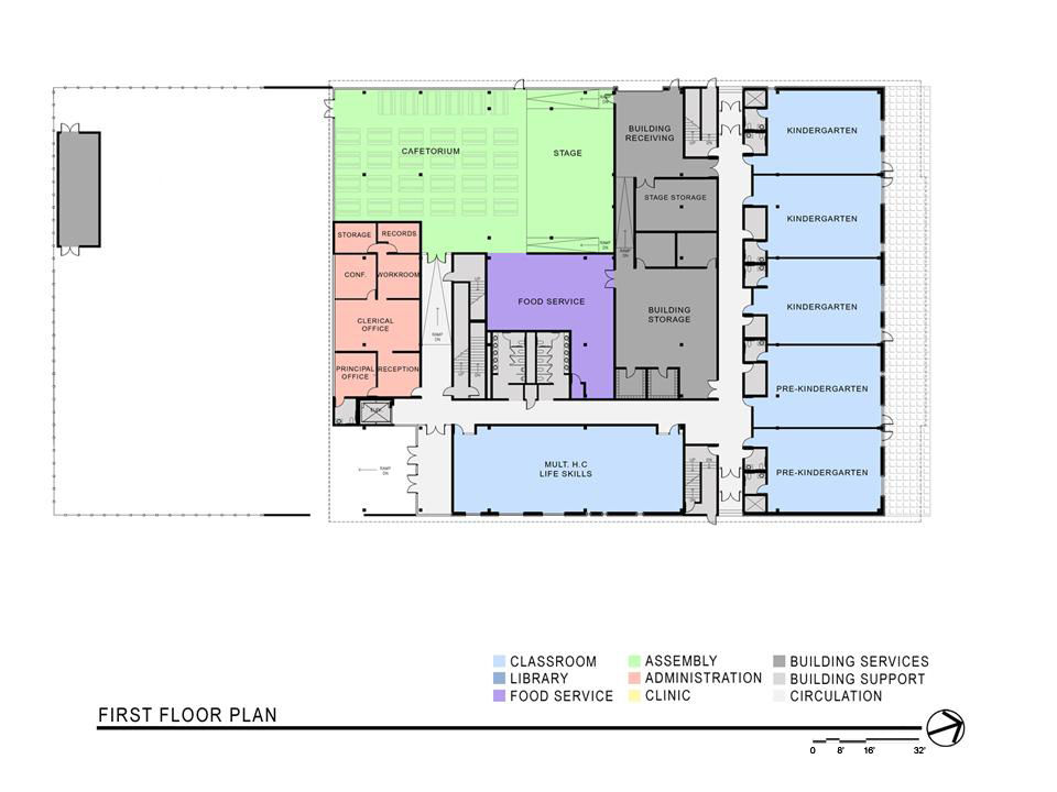 Commodore John Barry Elementary School Ross Barney Architects