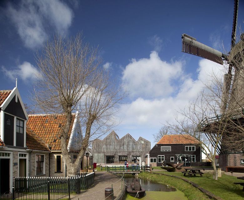 Kaap Skil, maritime and beachcombers museum Mecanoo