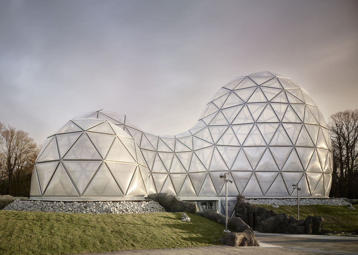 Empfangsgebäude "Mitoseum" im Saurierpark rimpf Architektur ...