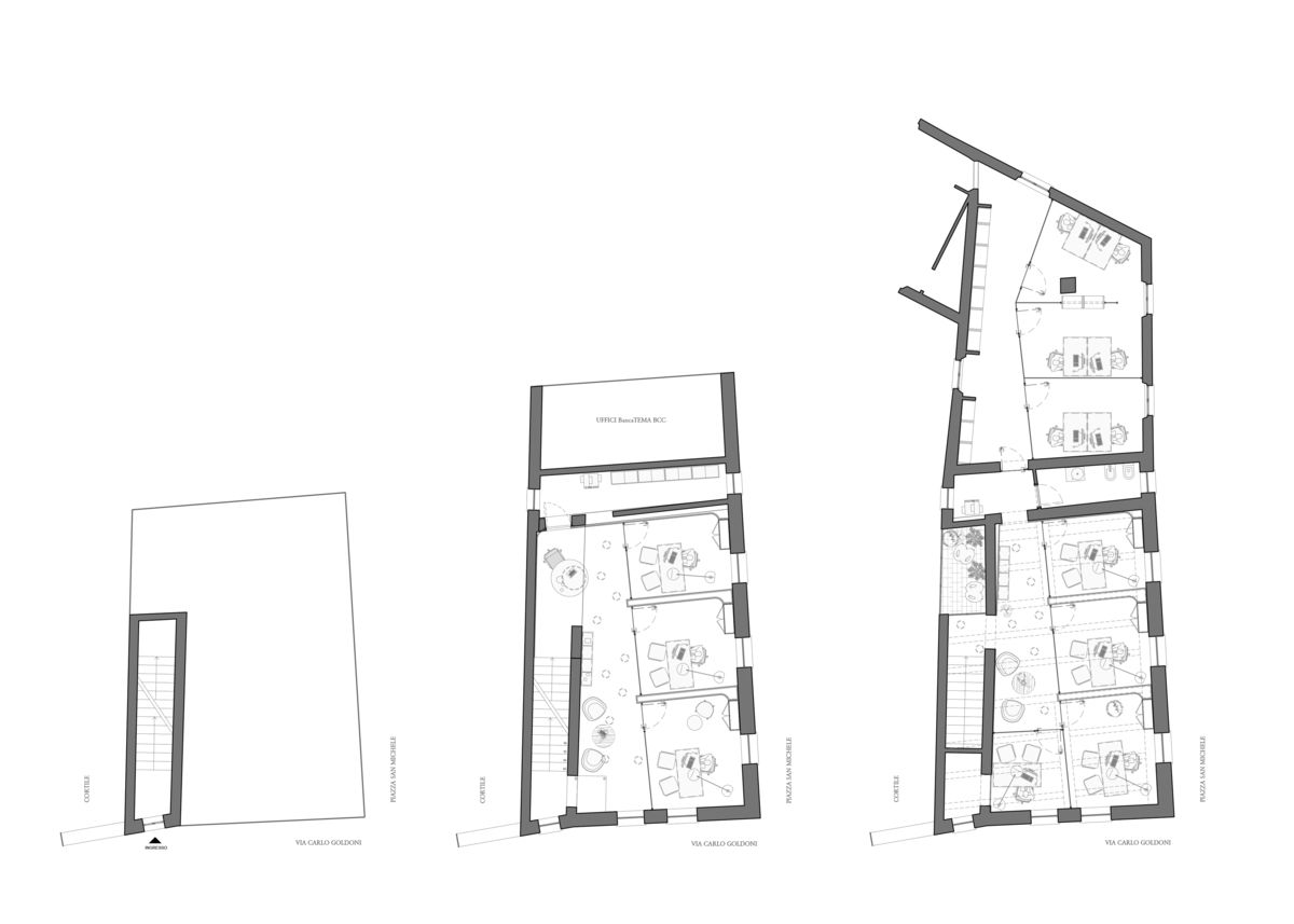 BANCA TEMA Uffici di Promozione Finanziaria Modourbano Architectural Design