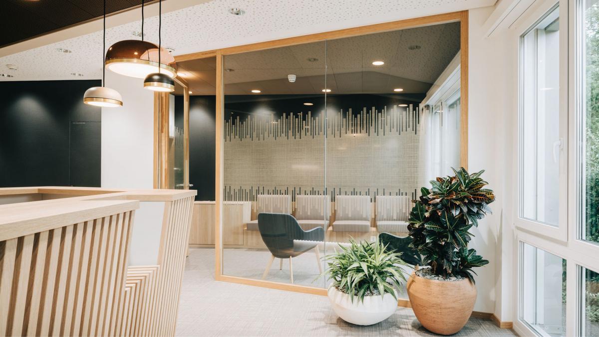 Umbau Arztpraxis Dr. Muggli Lindenhof atelier 10punkt3 ag