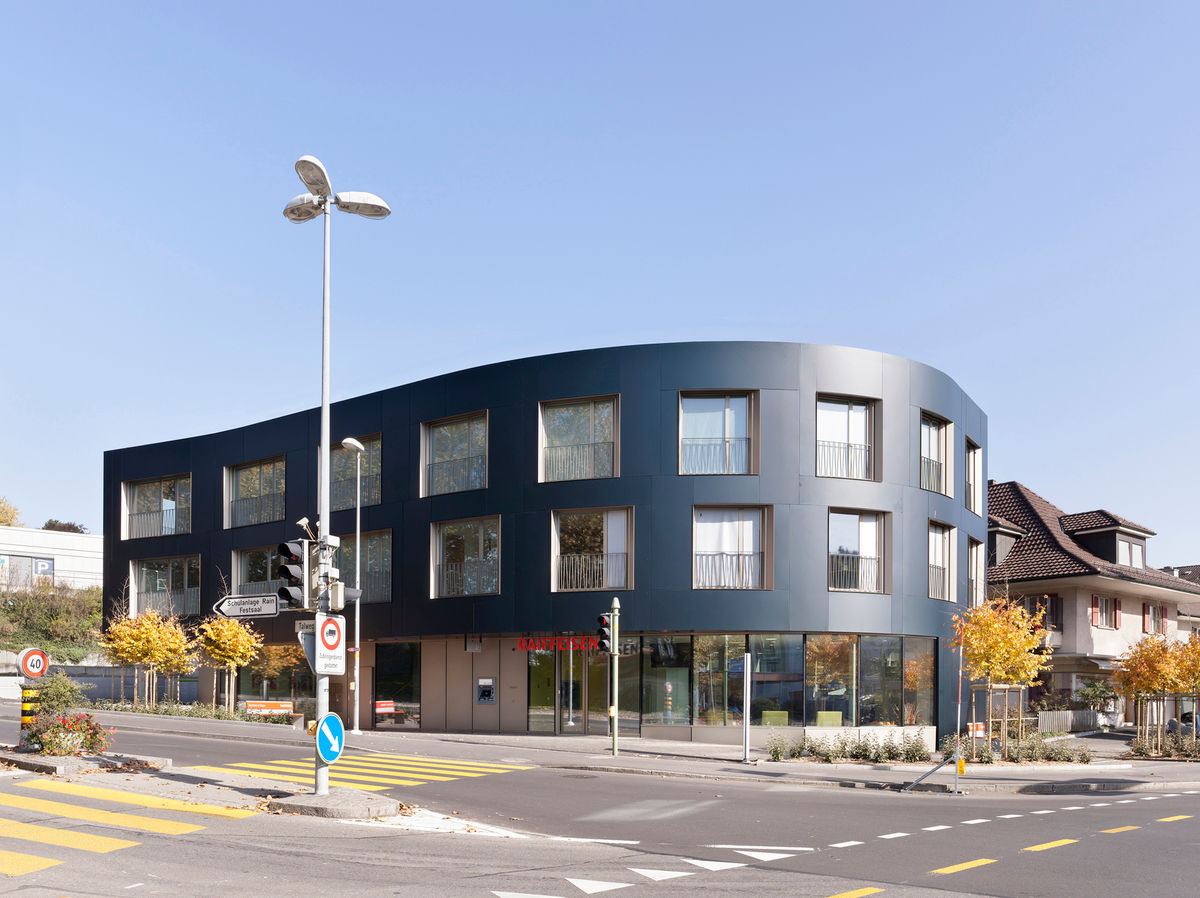 Neubau Raiffeisenbank Ittigen Bürgi Schärer Architekten AG