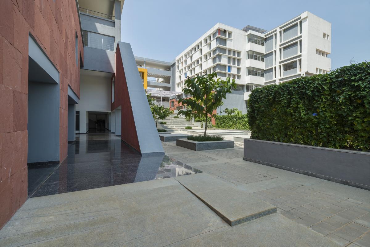 CMR University campus CnT Architects