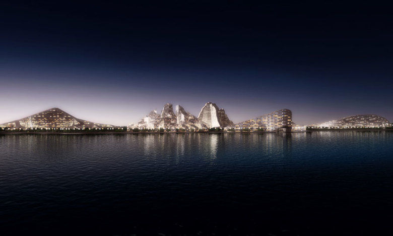 Zira Island Master Plan BIG – Bjarke Ingels Group