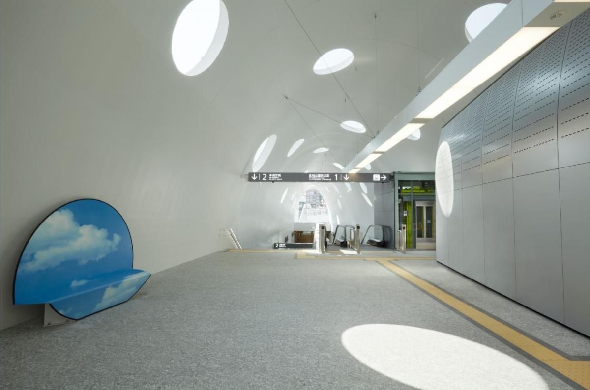 アストラムライン新白島駅 シーラカンスアンドアソシエイツ