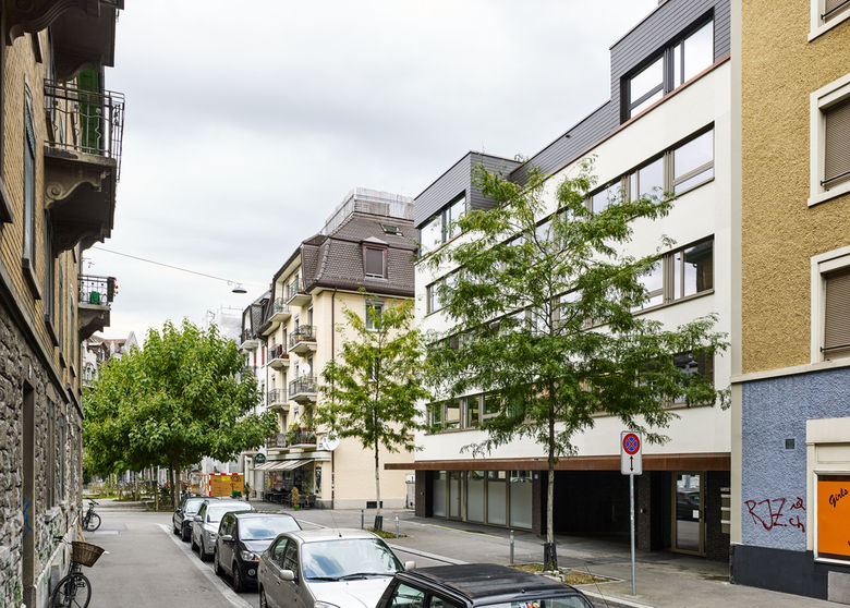 Bürohaus Weststrasse Gäumann Lüdi von der Ropp Architekten