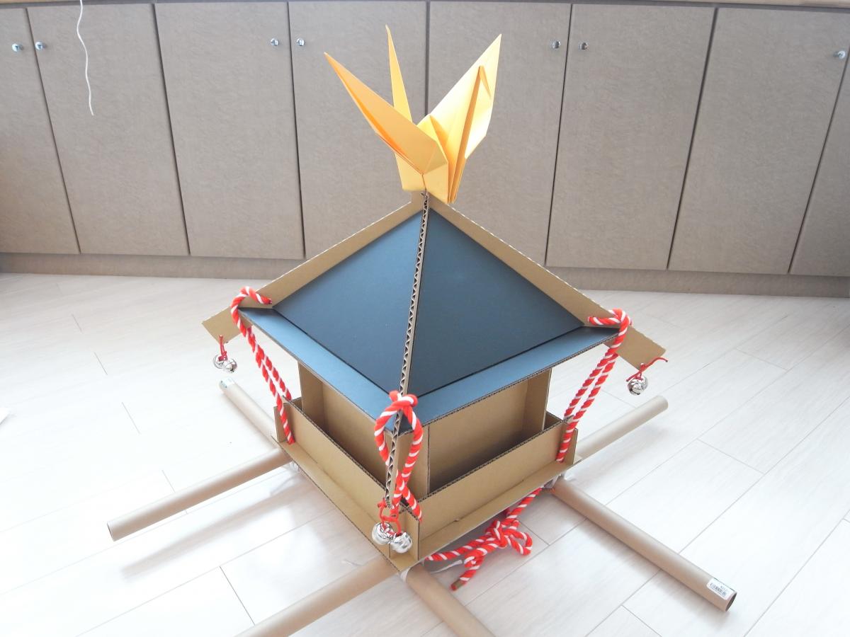 OMIKOSHI/Portable shrine craft kit for kids Hiroaki Iwasa Architects ...