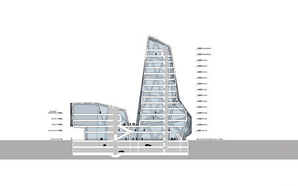 VOX Tower Mobius Architekci