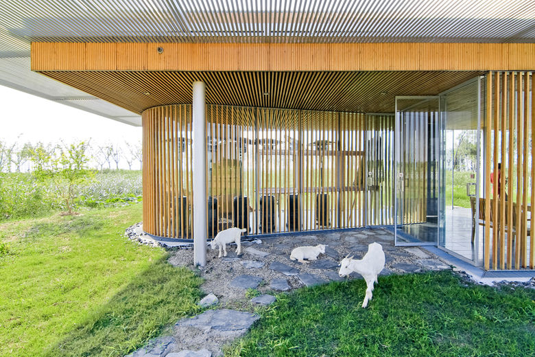 Eco-Farm Series - Harvest Pavilion Vector Architects