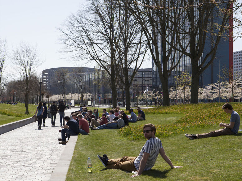 Mekel Park - Campus Delft University of Technology Mecanoo