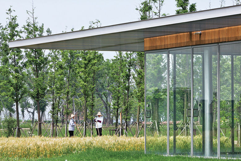 Eco-Farm Series - Harvest Pavilion Vector Architects