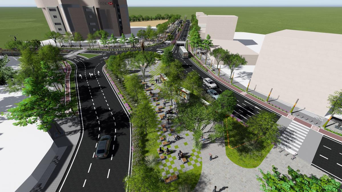 Vizag Street beautification CnT Architects