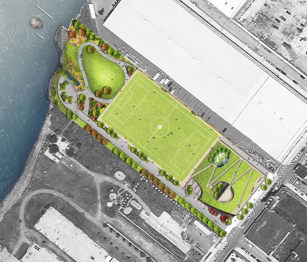 Bushwick Inlet Park Starr Whitehouse Landscape Architects and Planners