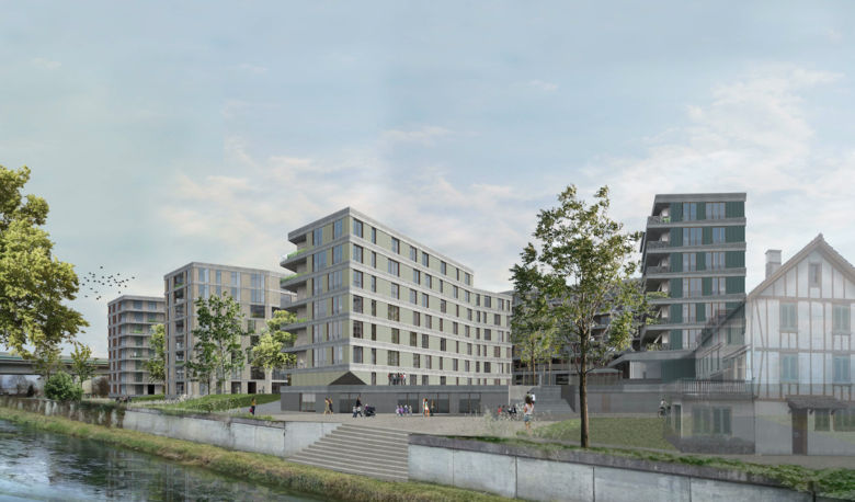 Complexe mixte Zwicky Areal LOCALARCHITECTURE