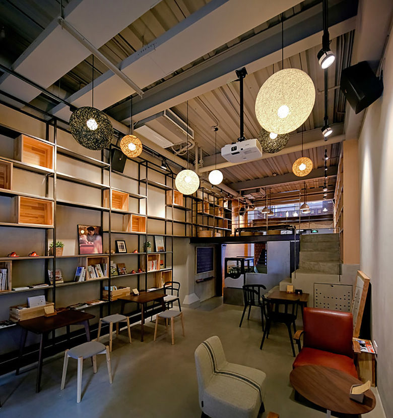 Interior Design of Upper Bookstore NODE (Nansha Original DEsign)