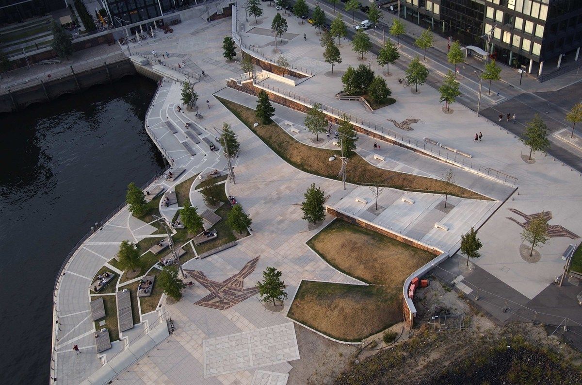 Hafencity public spaces Miralles/Tagliabue - EMBT