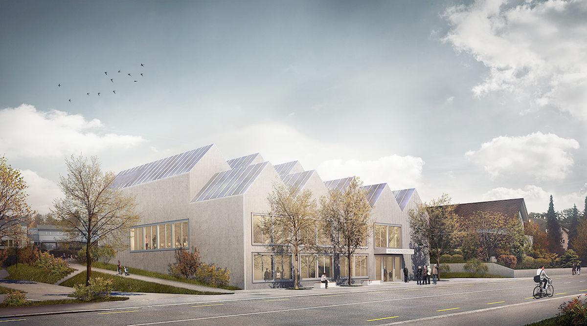 Mehrzweckgebäude mit Gemeindesaal und Dorfladen urbaNplus / Stefan ...