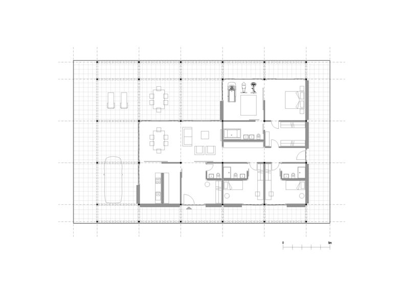 Modular prefabricated house S+V Sadar+Vuga