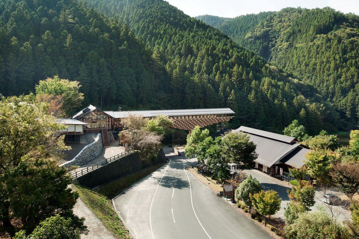 Yusuhara Wooden Bridge Museum Kengo Kuma & Associates