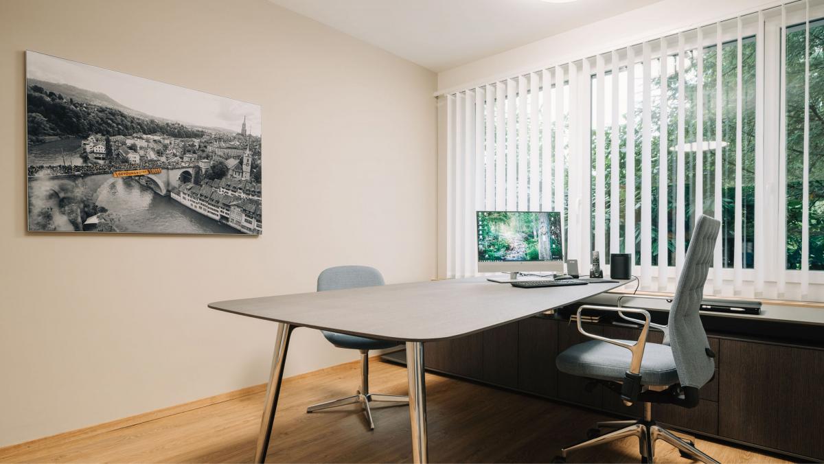 Umbau Arztpraxis Dr. Muggli Lindenhof atelier 10punkt3 ag