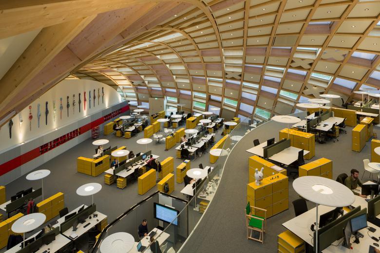 Swatch_Group_Biel Headquarter Fotografie Markus Beyeler