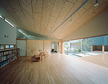 House with Funnel Roof NKS2 architects